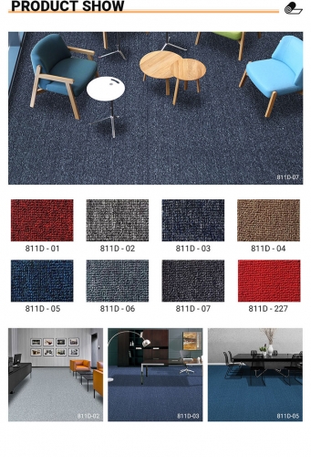Non Woven Plain Weave Carpet Event Stage Outdoor Polyester Roll Red ...